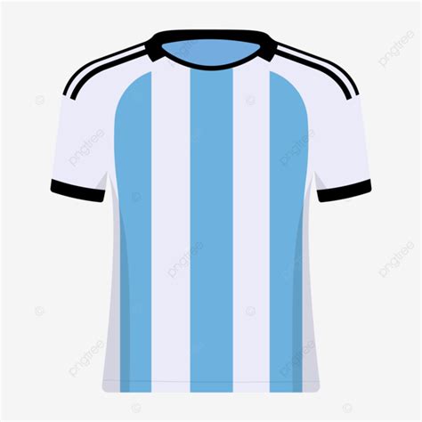 Parte Delantera De La Camiseta Argentina Png Argentina Jersey Lado