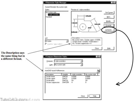 Overriding Dimension Styles Tutorial Autocad