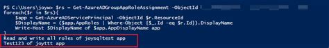 getting the azure ad app role name from a group approle assignment