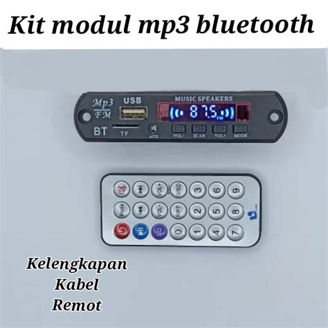 Modul Mp Bluetooth Kit Usb Dan Non Bluetooth Lazada Indonesia