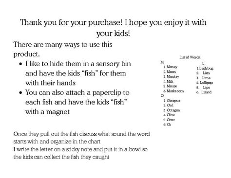 Fish Phonics By Gina Marzolo Tpt