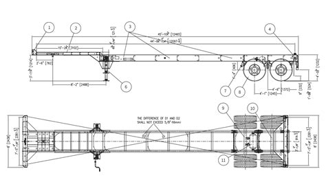 45 Ft Gooseneck Chassis Dcli