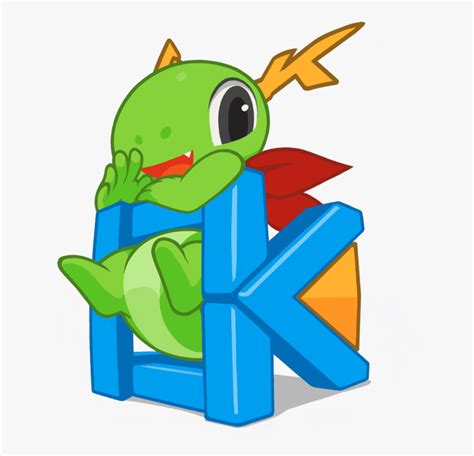 Kde Mascot Free Transparent Clipart ClipartKey