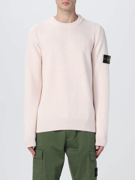 Stone Island Jersey Para Hombre Rosa Jersey Stone Island 508a3 En