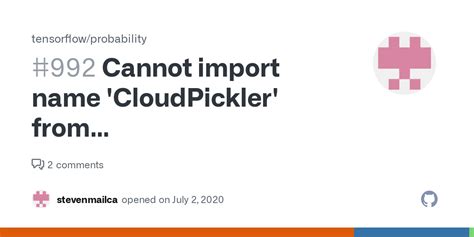 cannot import name cloudpickler from cloudpickle cloudpickle in