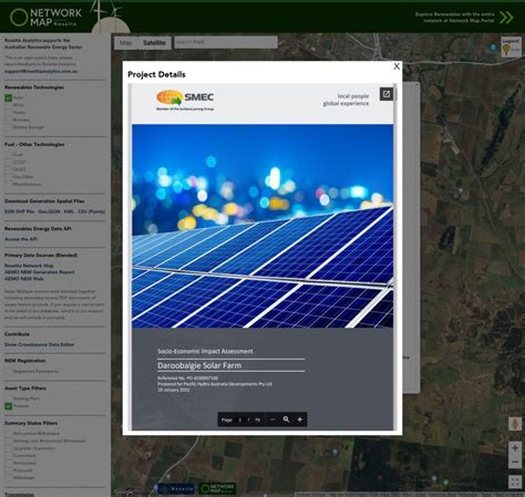 Renewables Sustainbility Rosetta Analytics