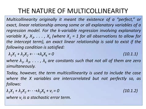 Multicolinearity Pptx