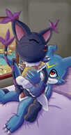 Post BlackGatomon Digimon Veemon