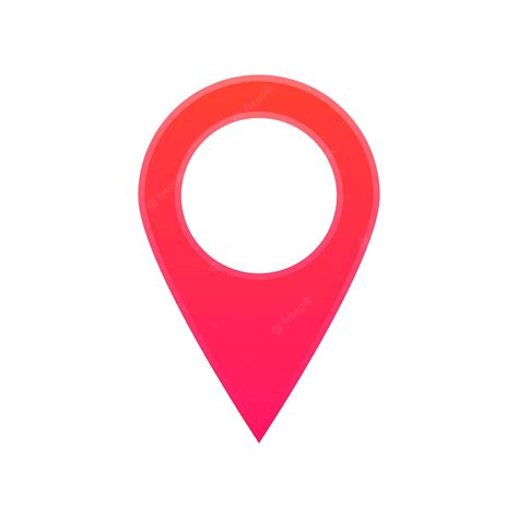 premium vector map pointer icon gps location symbol