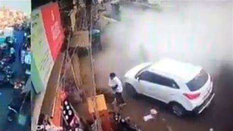 Cctv Footage Of The Murder Of Raju Pal Murder Witness Umesh Pal