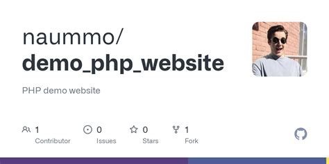 Github Naummodemophpwebsite Php Demo Website