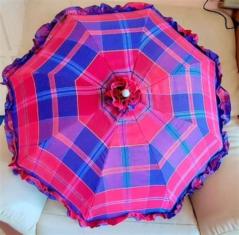 Diy By คุณหยา ร่มผ้าขาวม้า ผ้าขิด