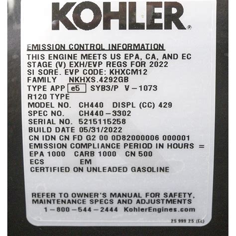14 HP Kohler Command Pro Series CH440-3302 Horizontal Shaft Recoil Start Engine | Kohler ...