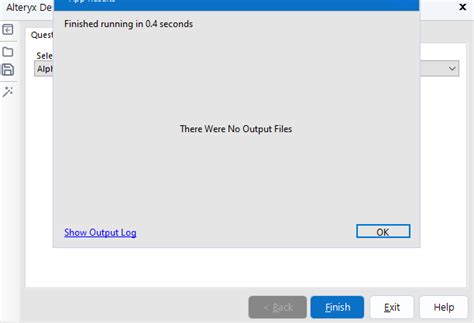 Solved Unable To Run Analytic App Alteryx Community