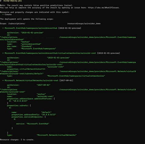 Create Event Hubs Namespace And Vnet Integration