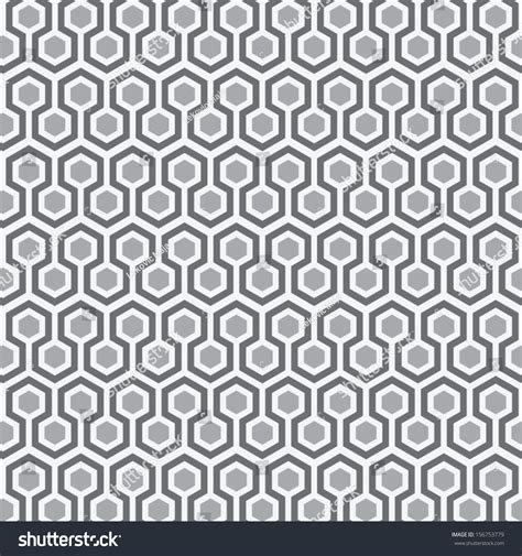 Abstract Background Geometric Hexagon Seamless Pattern Stock Vector Royalty Free