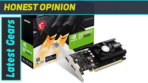 Msi Gt 1030 4gb Ddr4 Graphics Card Is It Worth It Youtube