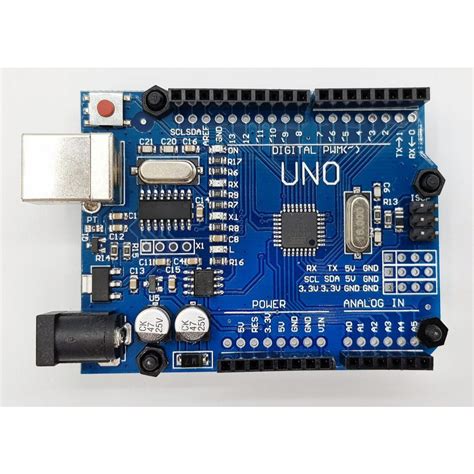 UNO R3 Compatible Atmel DIP ATMEGA328P UNO With USB B Type Cable Shopee Malaysia