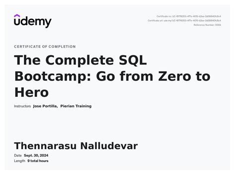 Sql Databasemanagement Dataanalysis Continuouslearning Udemy Techskills