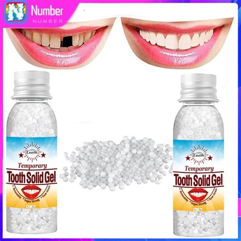 Denture Adhesive Paste Environmental Protection Filling Joint Material Gel Solid Tooth Gel
