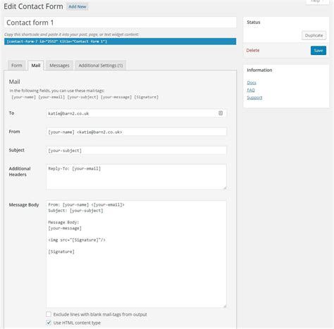 How To Create A WordPress Form With Signature Field Barn