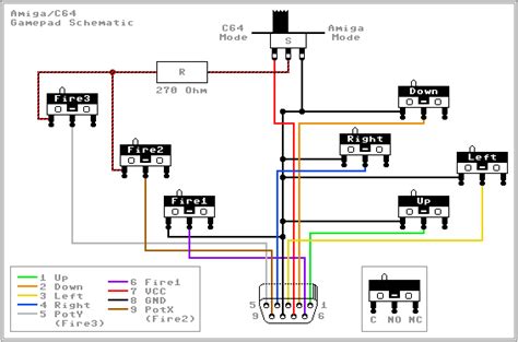 Diy Amiga And C64 Gamepad 3d Printable By 0xdb
