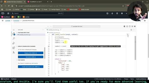 Aws Tutorial 173 Aws Lambda Basics In Hindi Passing Data To