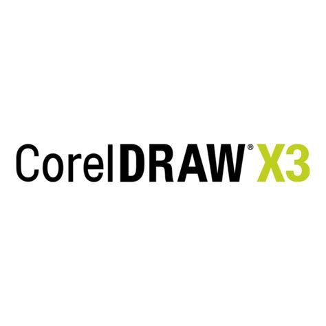 CorelDraw X3 Logo PNG Vector AI Free Download