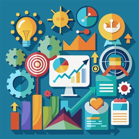 Boost Business Growth With Datadriven Strategies And Visual Charts Premium Ai Generated Vector