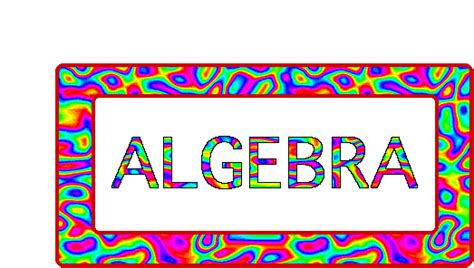 Algebra 2 Clip Art