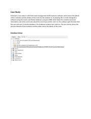 JavaFx 1 Docx Case Study Followed A Case Study In Which The Hotel Management Staff Required A