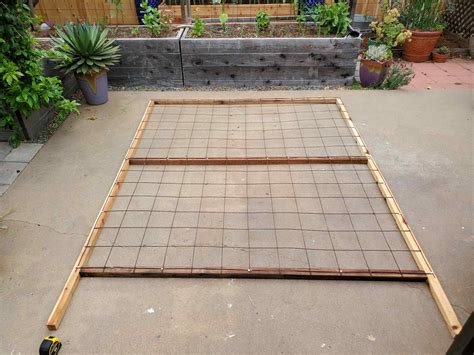 How To Build A Trellis Inexpensive And Easy Designs ~ Homestead And Chill
