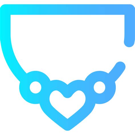 Necklace Super Basic Omission Gradient Icon