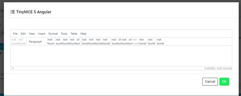 Various Script Errors When Loading Tinymce Inside A Dynamic Modal Component Issue