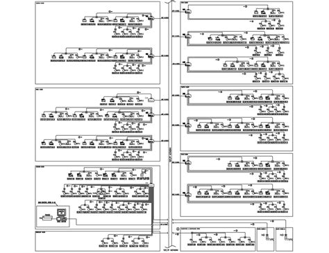 Access Control Riser Diagram Free AutoCAD File Cadbull
