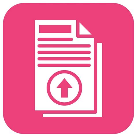 Premium Vector Upload File Vector Illustration