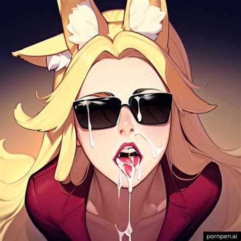 Rule 34 Ai Generated Blonde Hair Cum On Face Cumshot Lipstick