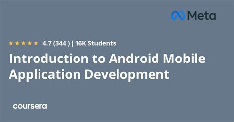 Introduction to Android Mobile Application Development - Coursya