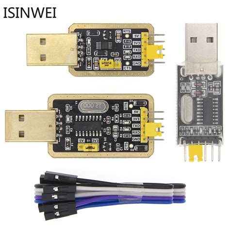 Ch340g Ch340e Module Usb To Ttl Converter Uart Module Ch340 3 3v 5v Shopee Malaysia