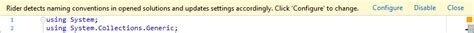 Naming Style Jetbrains Rider Documentation