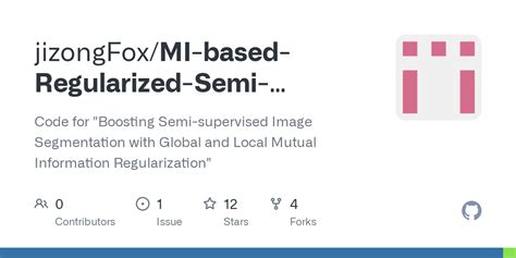 Github Jizongfoxmi Based Regularized Semi Supervised Segmentation