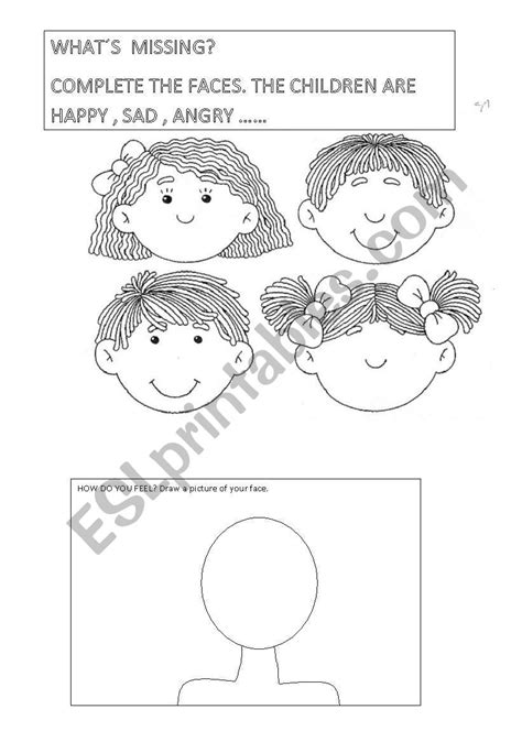 draw the missing part of the head