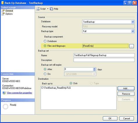 Backup Details Of Sql Ktexperts