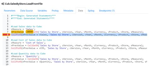 Debugging A Tm1 Process Debugging A Tm1 Process