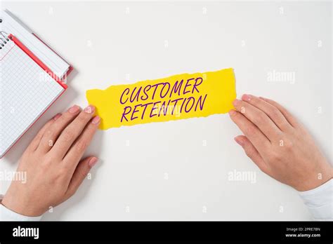 Conceptual Caption Customer Retentionkeeping Loyal Customers Retain Many As Possible Word