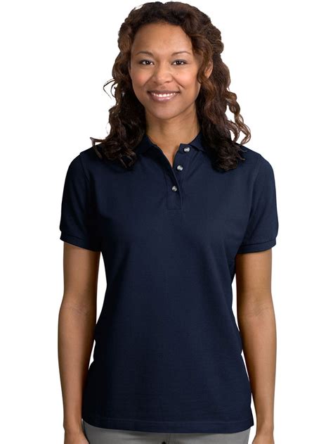 Port Authority Womens Traditional Heavyweight Polo Shirt