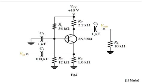 solved find the input resistance voltage gain current gain and