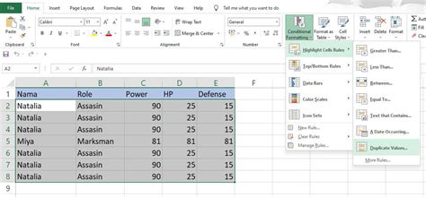 Highlight Cell Rules Duplicate Value Dan Unique Value Di Excel