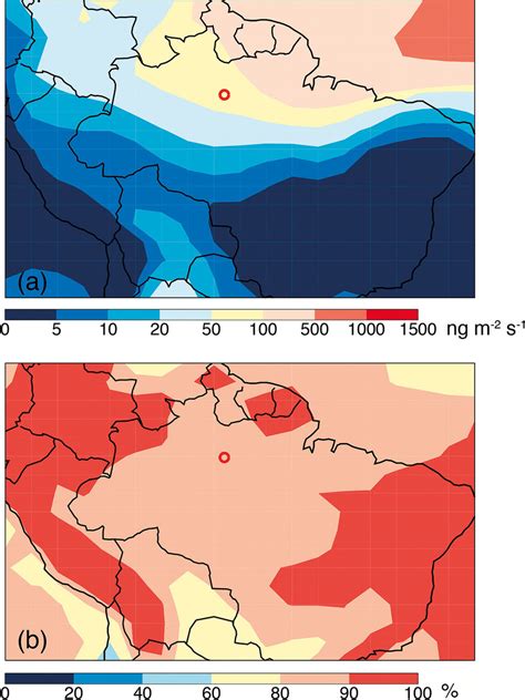 Geos Chem Model Results Representing A Dust Aerosol Deposition Flux