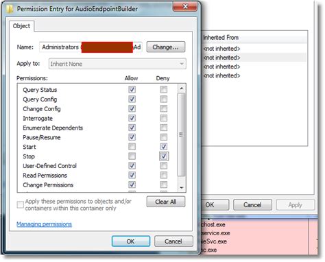Winapi How Can I Change The Permissions On A Service With Delphi Stack Overflow